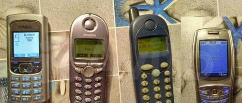 Siemens телефоны (А31, А36, А50,ST60, Gigaset4000)
