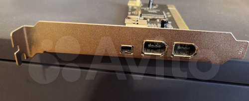 Плата видеозахвата контроллер FireWire iee1394 PCI