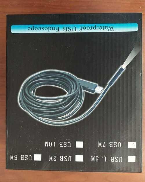 Эндоскоп камера waterproof usb endoscope 7метров