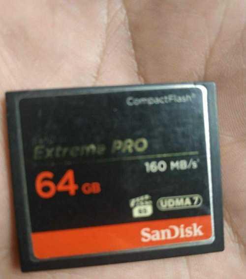 Sandisk compact flash 64gb