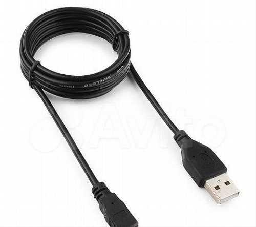 Кабель USB 2.0 Гарнизон GCC-USB2-AM5P-1.8M AM/mini