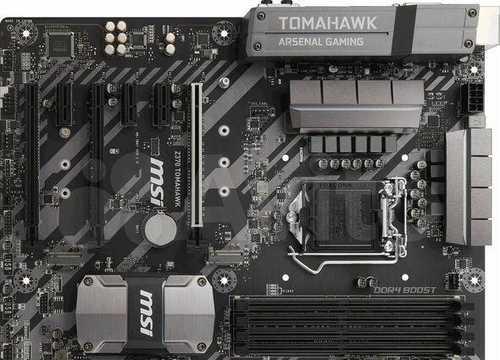 Материнская плата MSI Z370 tomahawk (новая )