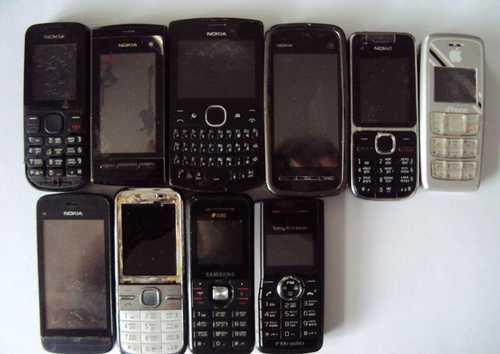 Смартфоны и телефоны на запчасти