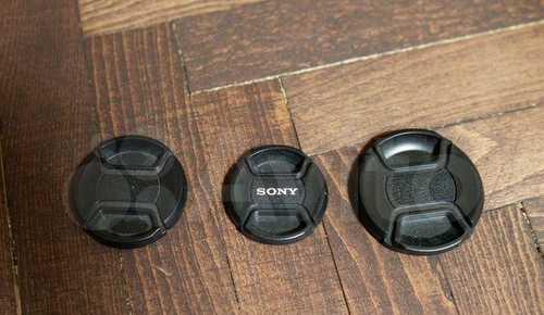 Крышки на объективы 49 Sony 55 62