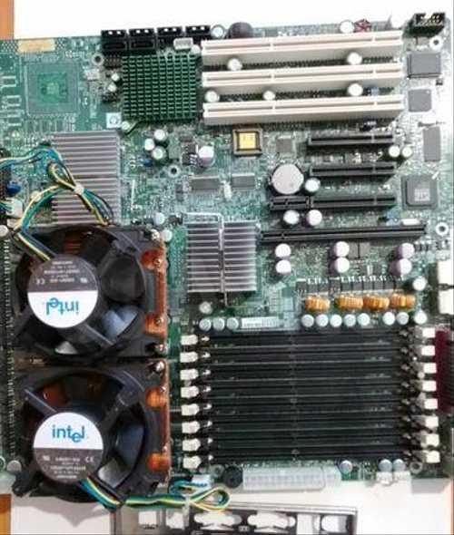 Материнской плате SuperMicro X7DBE