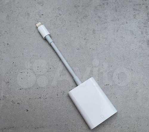 Адаптер Apple Lightning для чтения SD-карт