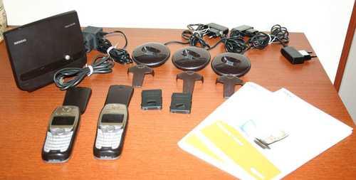 Siemens Gigaset SL150+SL1 Colour - База и 2 трубки