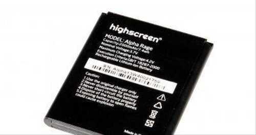 Аккумулятор для телефона Highscreen Alpha Rage