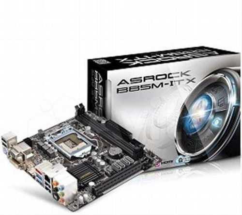 М.пл. ASRock B85M-ITX (LGA1150/B85/2*DDR3/PCI-Ex16/SB7.1/glan/4xUSB3.0/D-SUB/DVI-D/hdmi/mini-ITX) RET