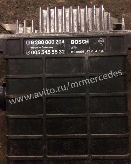 Блок управления двигателем мерседес m102