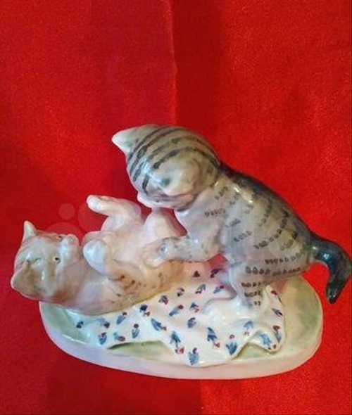 Статуэтка Играющие котята Конаково зик