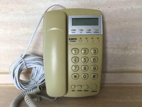 Стационарный проводной телефон espo TX-8402