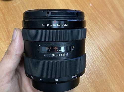 Объектив Sony 16-50 mm F2.8 SAL-1650