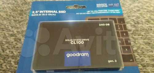 SSD 240 Гб Goodram CL100 (Новый)