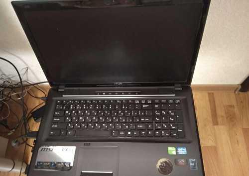 Игровой ноутбук MSI cx70