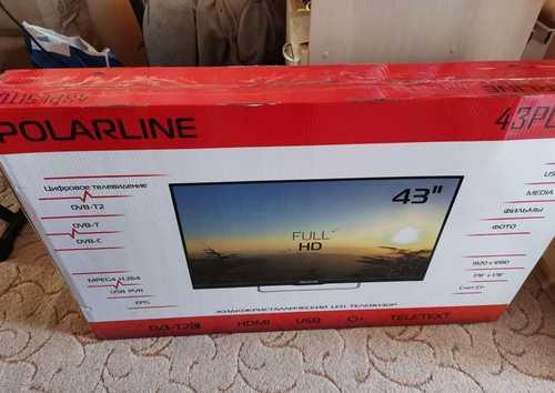 Телевизор polarline 43pl51tc