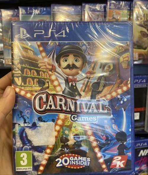 Carnival Games (PS4, английская версия) (новый)