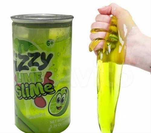 Слайм Junfa &ampquotFizzy Lime Slime&ampquot Газировка, цвет салатовый ST81