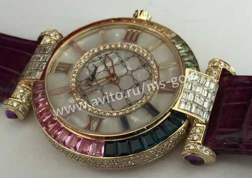 Золотые часы с бриллиантами. Chopard Imperial