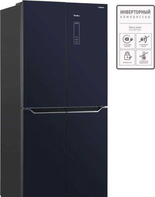 Новый Холодильник tesler RCD-480I, двухкамерный