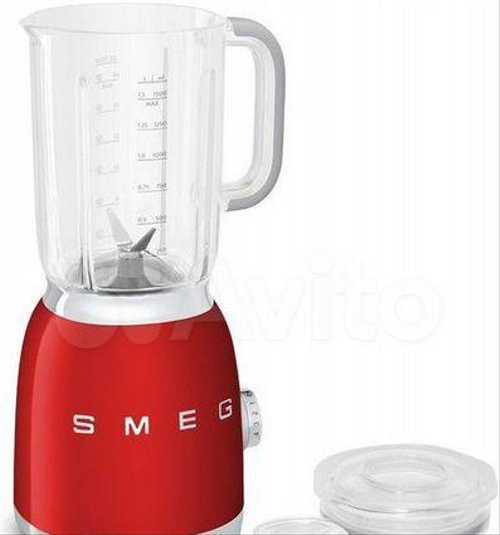 Стационарный блендер Smeg BLF01rdeu (Red)