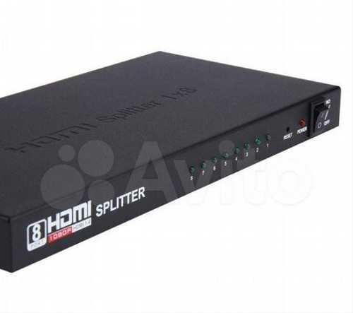 Разветвитель hdmi splitter 1x8