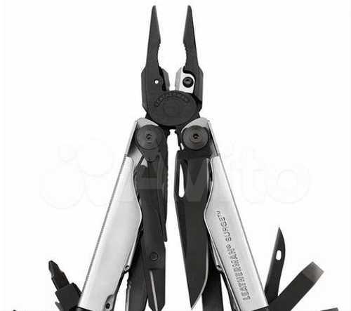 Мультитул Leatherman Surge Stainless Steel & Black Oxide Limited