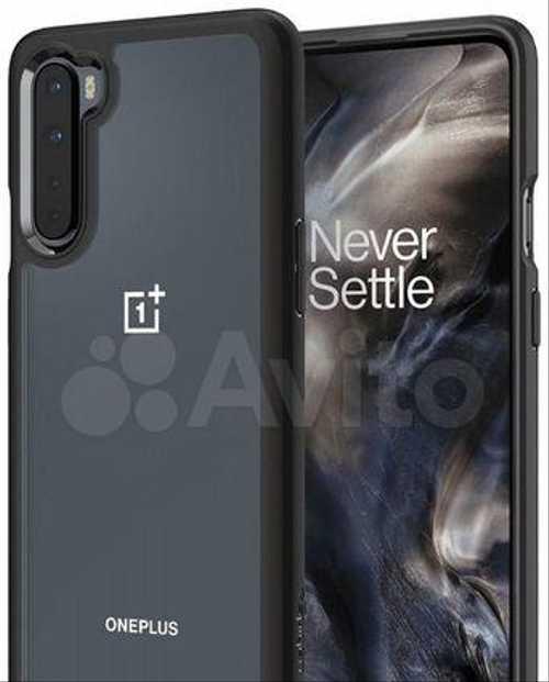 Чехол Spigen Ultra Hybrid (ACS00991) для OnePlus Nord (Black)