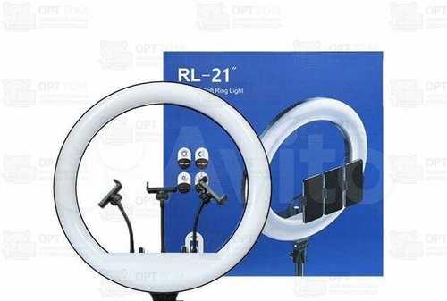 Кольцевая LED лампа RL-18 (45см с пультом Д/У) опт