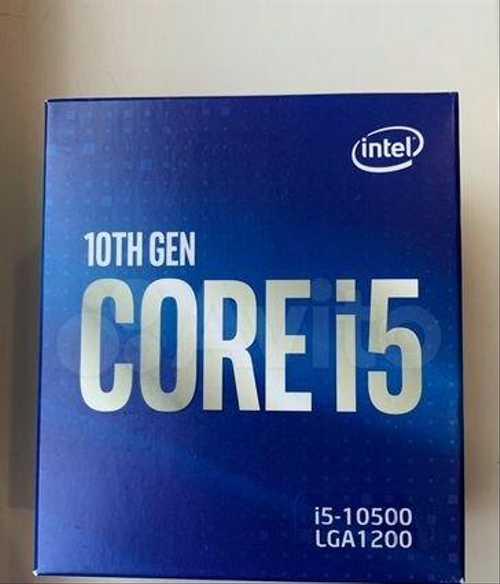 Процессор Intel Core i5 10500 BOX, LGA1200, новый
