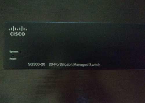 Коммутатор Cisco SG300-20