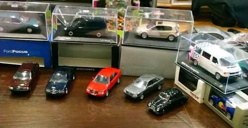 Модели 1/43 Minichamps, Shabak. Audi VW Ford bmw