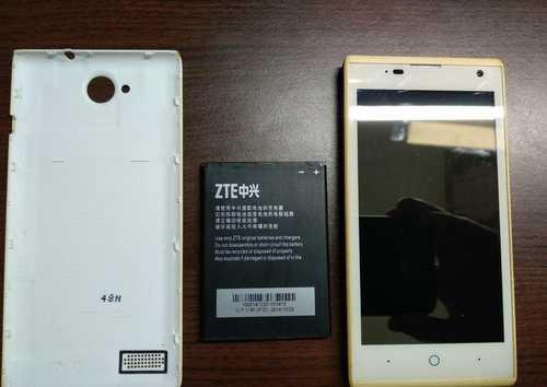 ZTE blade G Lux white на запчасти