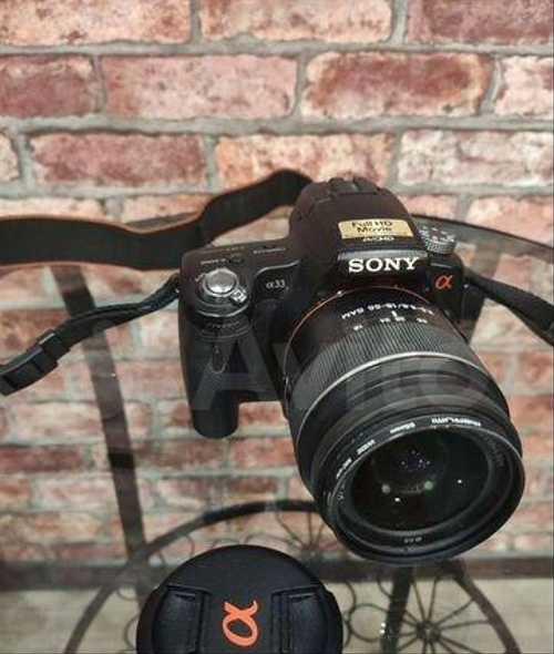 Зеркальный фотоаппарат Sony SLT-A33