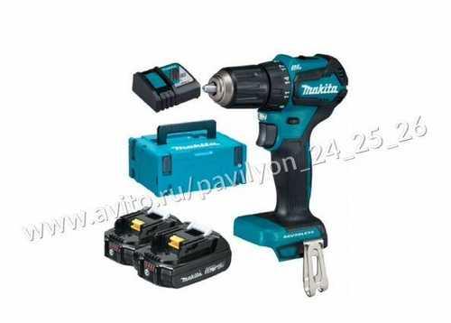 Аккумуляторная дрель-шуруповерт Makita DDF485RAJ