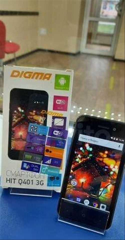 Смартфон digma HIT Q401 3G (971)