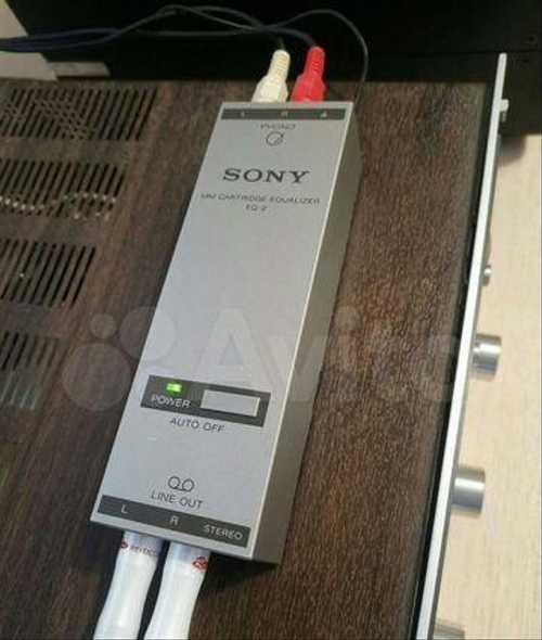 Фонокорректор MM Sony Eq-2, made in Japan