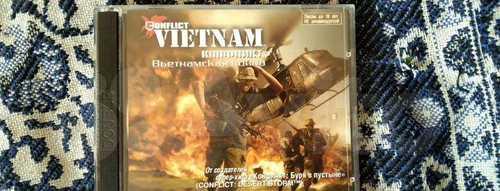 CD Диск для пк Игра "Conflict Vietnam"