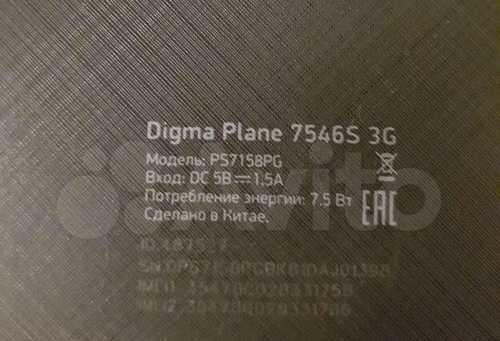 Планшет Digma 7546s 3G