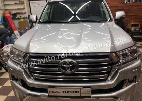 Комплект рестайлинга в 2016+ Toyota Land Cruiser