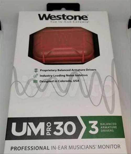 Наушники Westone UM 30 Pro