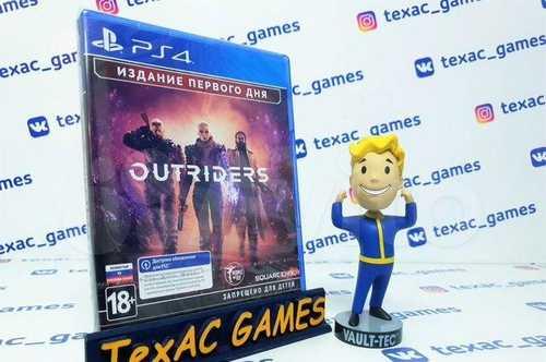 Игры PS4: Outriders - Day One Edition (новый)