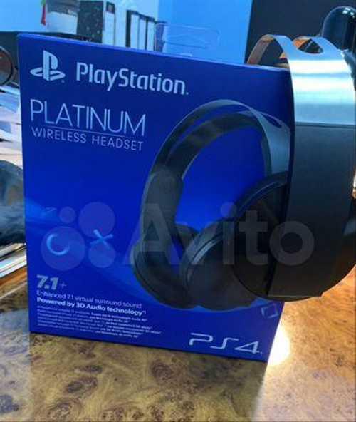 Беспроводные наушники Sony playstation platinum wi
