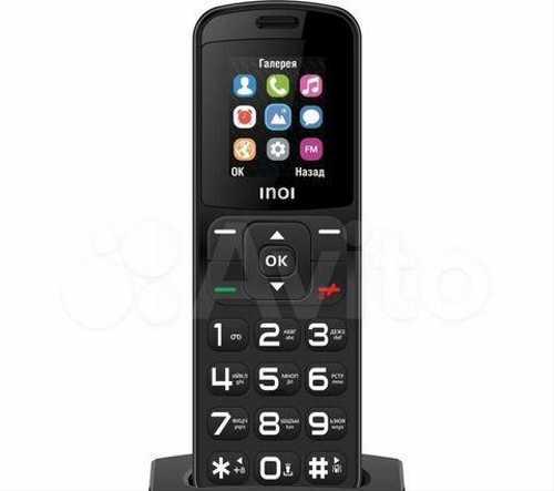 Мобильный телефон Inoi 104 Black.