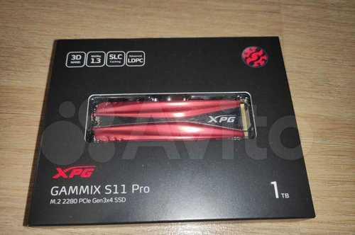 Новый M.2 ssd XPG Gammix S11 Pro 1tb