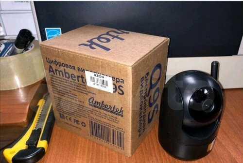 Wi-Fi мини камера Ambertek Q9S - поворотная