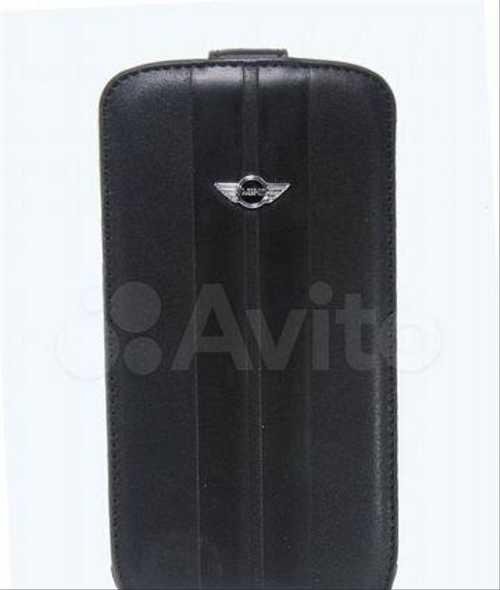 Чехол-книжка для Samsung i9500 S4 mini Flip Stripes mnfls4stblч