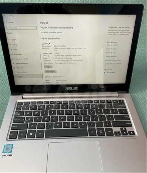 Ноутбук Asus UX303UA