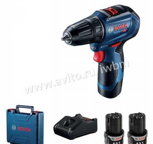 Шуруповерт Bosch GSR 12V-30 2x2,0 Ач