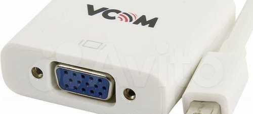 Переходник miniDisplayPort ) VGA vcom VHD6070